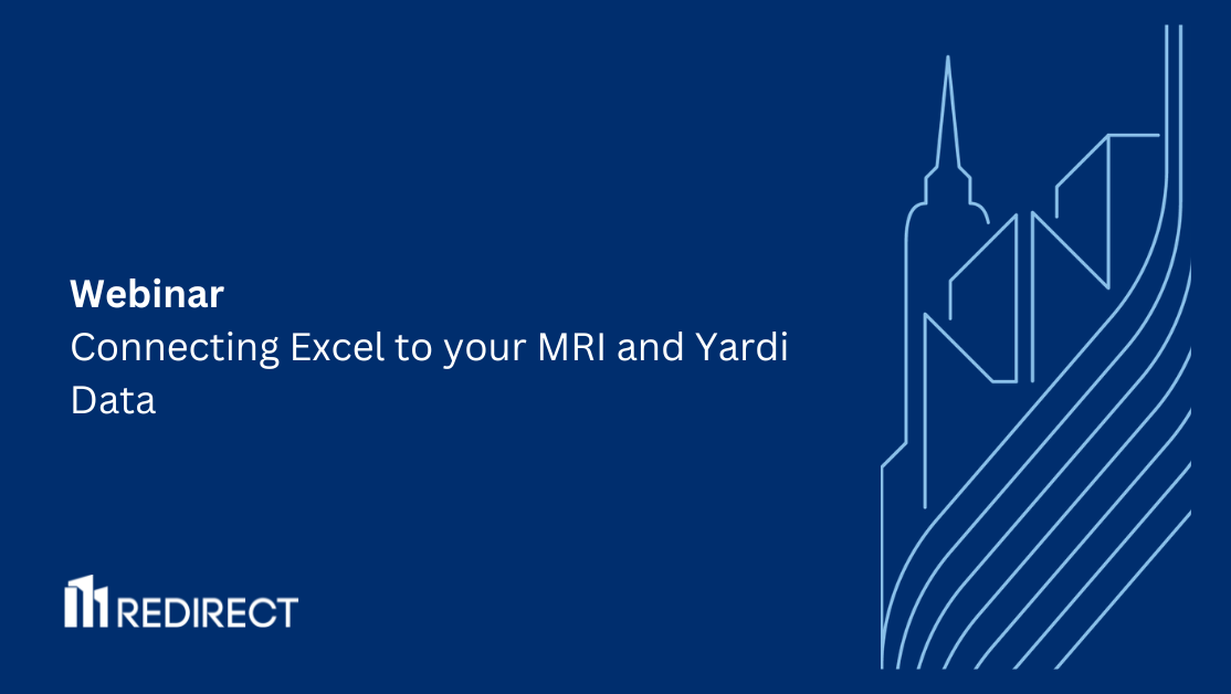 Connecting Excel to your MRI and Yardi Data