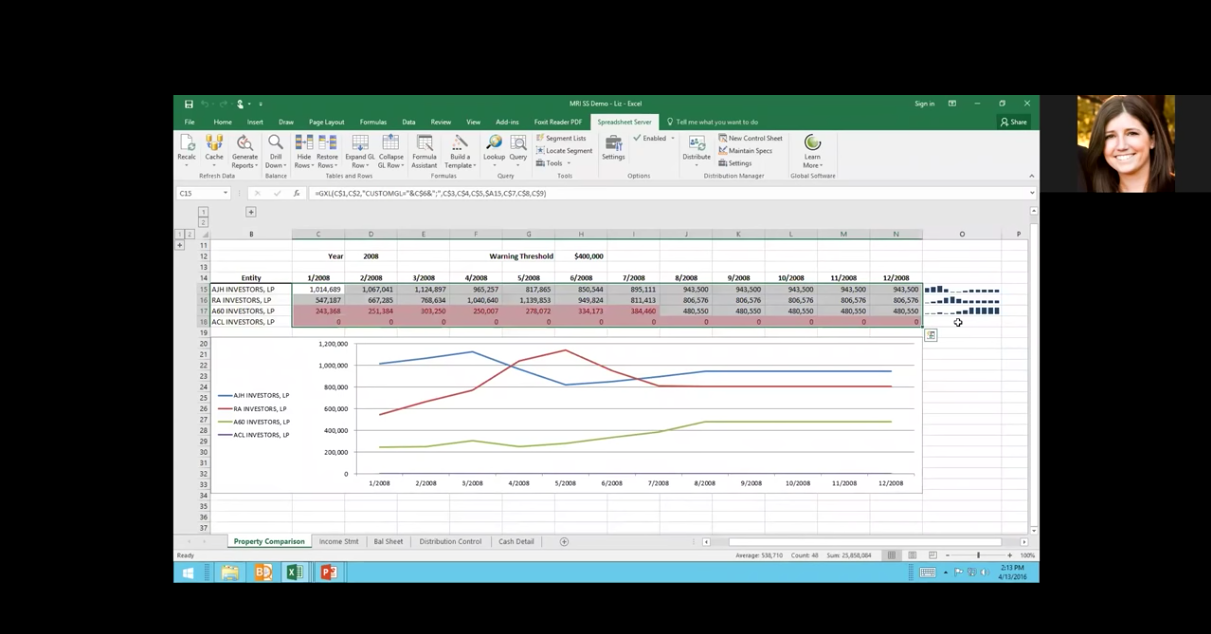 Connecting Excel to your MRI and Yardi data